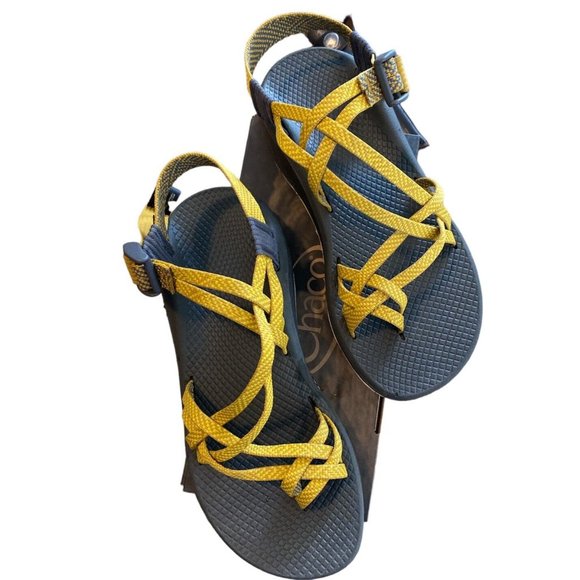 Chaco | Shoes | Chaco Z Cloud X2 Womens Hermes Gold Sandals Us 9 Uk 7 ...